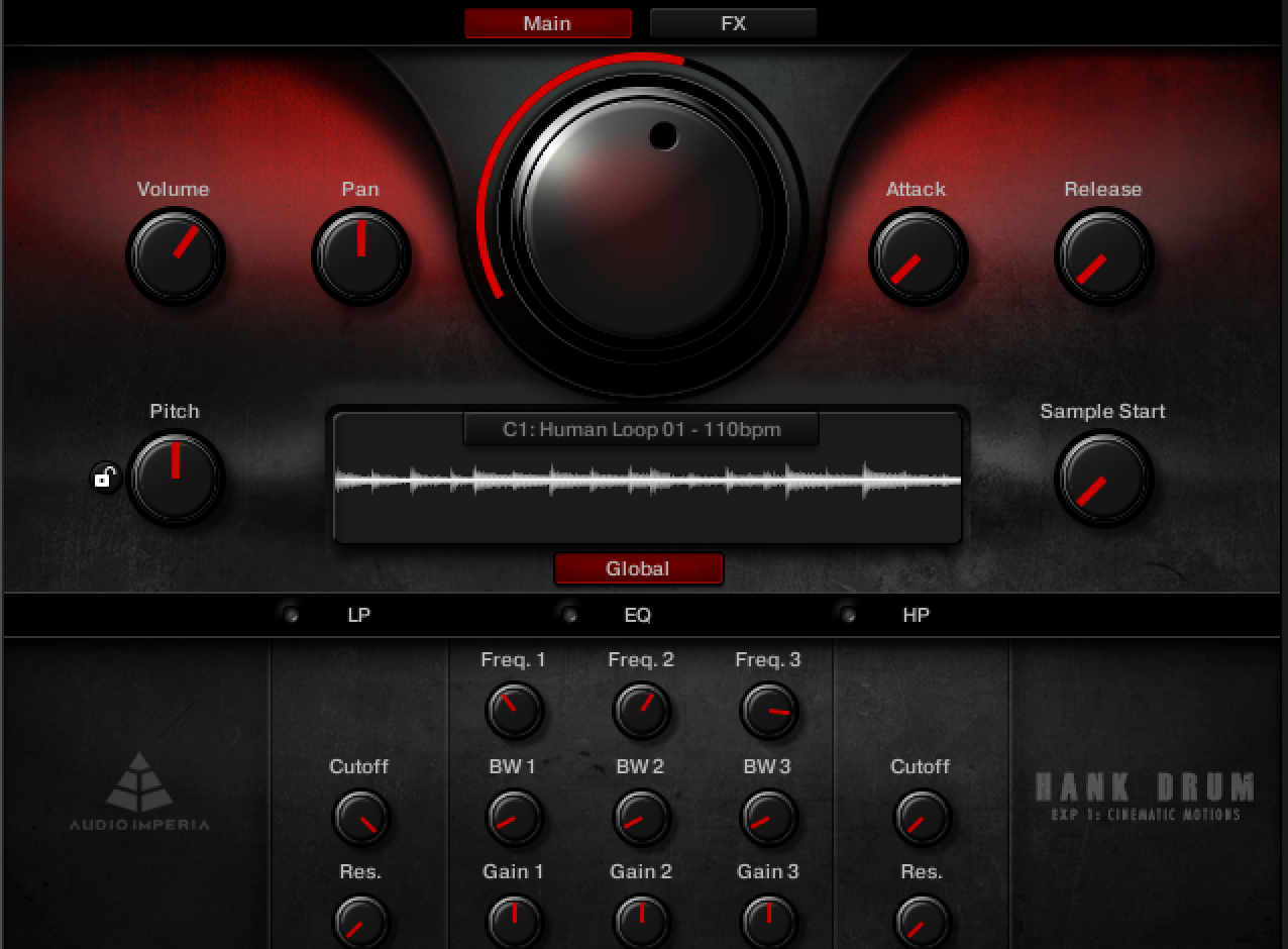Hank Drum & Hank Drum Exp 1 Cinematic Motions by Audio Imperia - StrongMocha