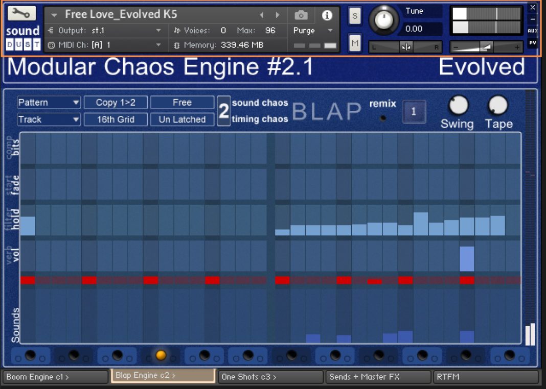Modular Chaos Engine Vol 1-4 by Sound Dust Review - StrongMocha