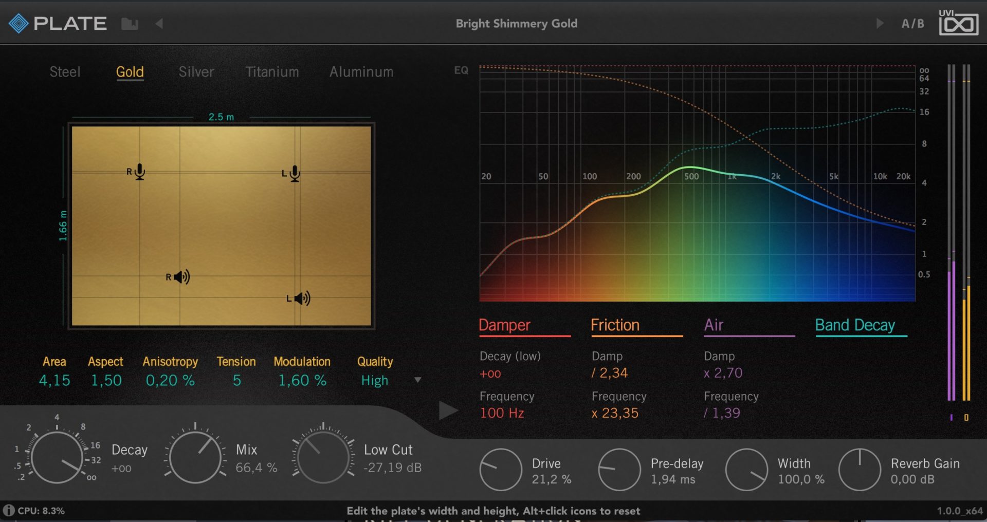 Plate - Custom-Shop Electro-Mechanical Reverb by UVI Review - StrongMocha