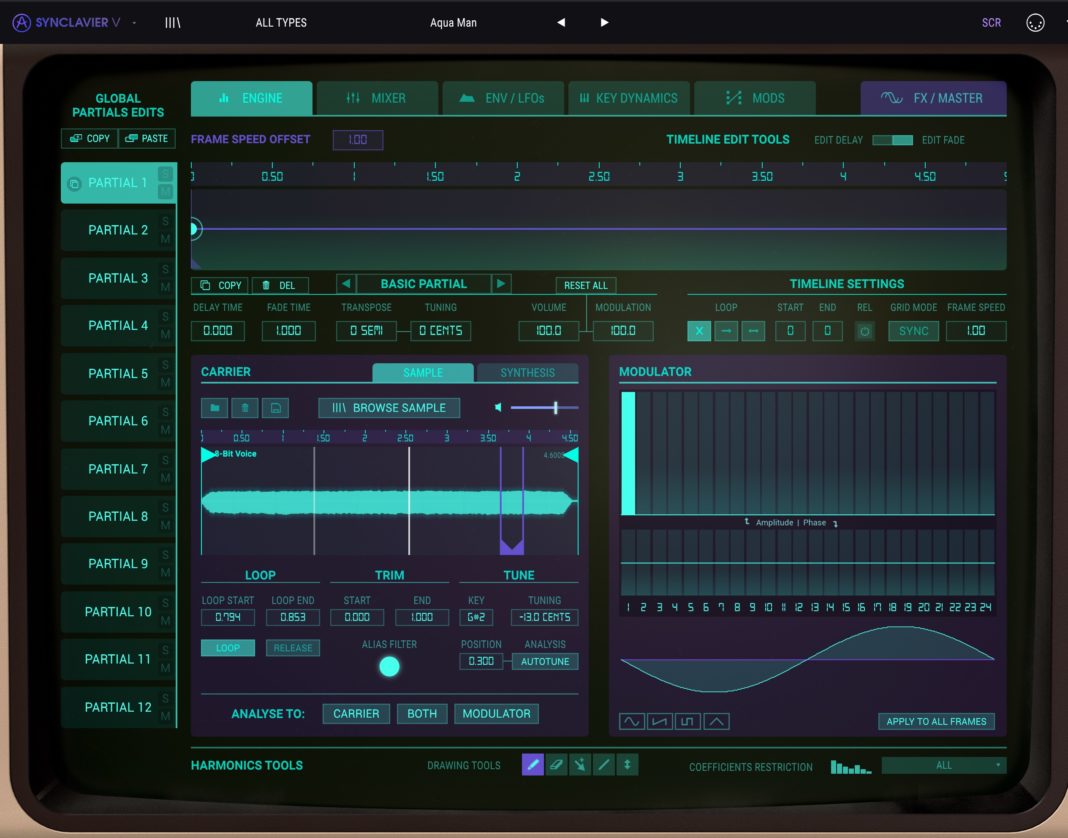 Synclavier V version 2.0 by Arturia adds resynthesis and sampling ...