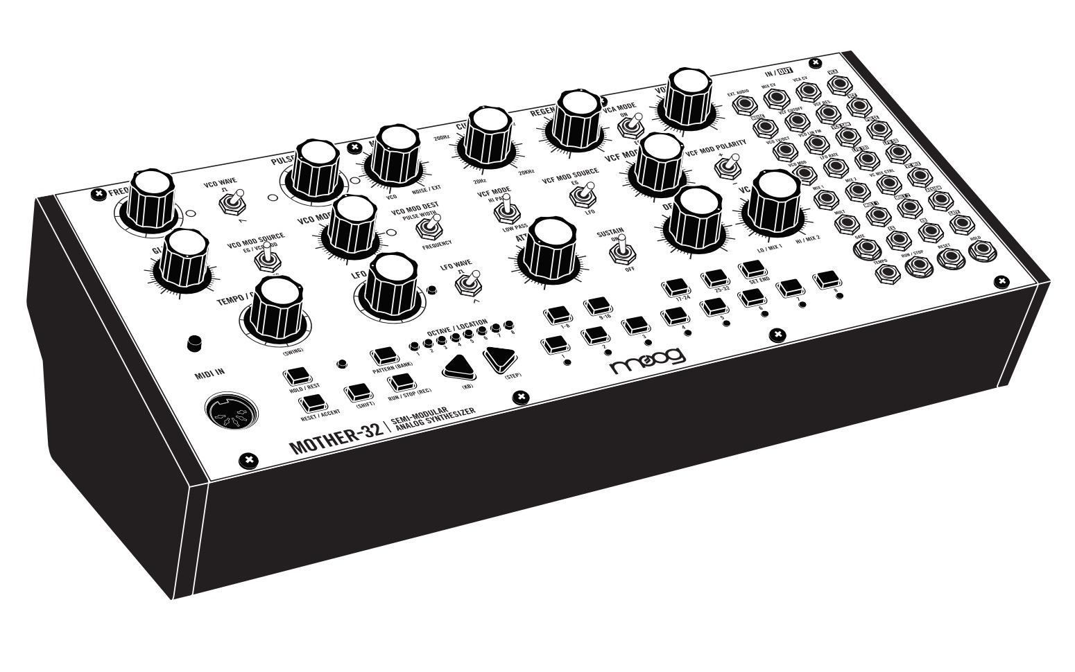 Moog Mother-32 Review- a Semi-Modular Analog Synthesizer - StrongMocha