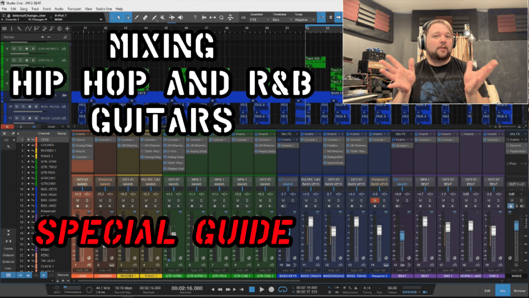 Mixing HIP HOP and R&B Guitars - Special Guide - StrongMocha