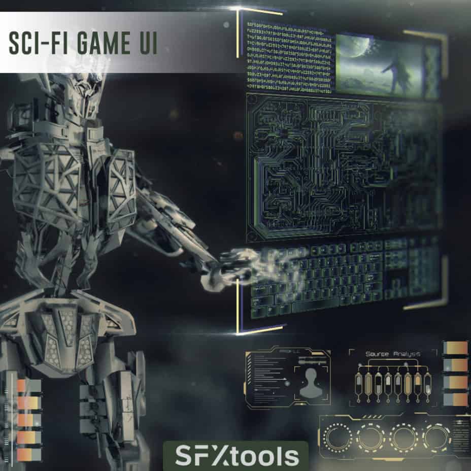 Sci-Fi Game UI by SFXtools - StrongMocha