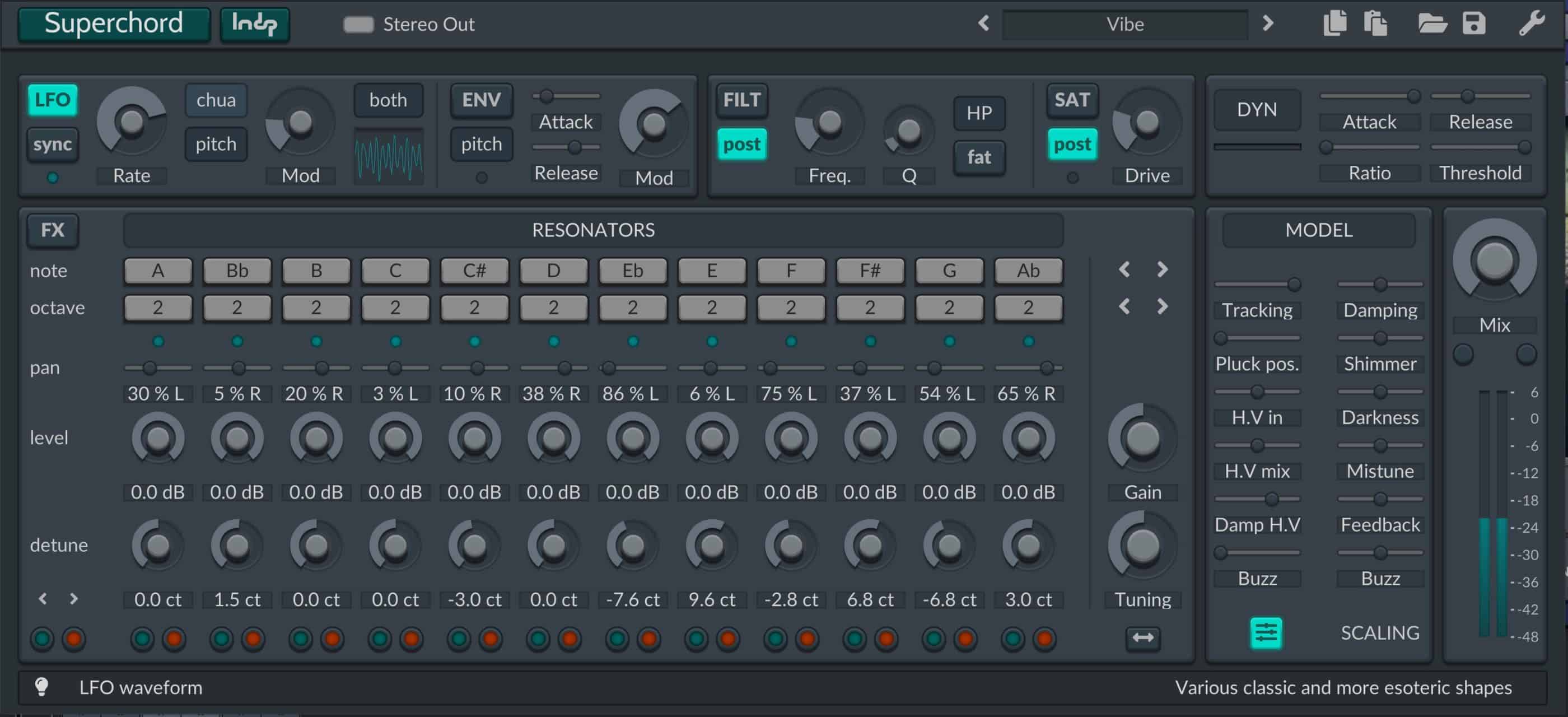 Superchord - Sympathetic String Resonator Updated - StrongMocha
