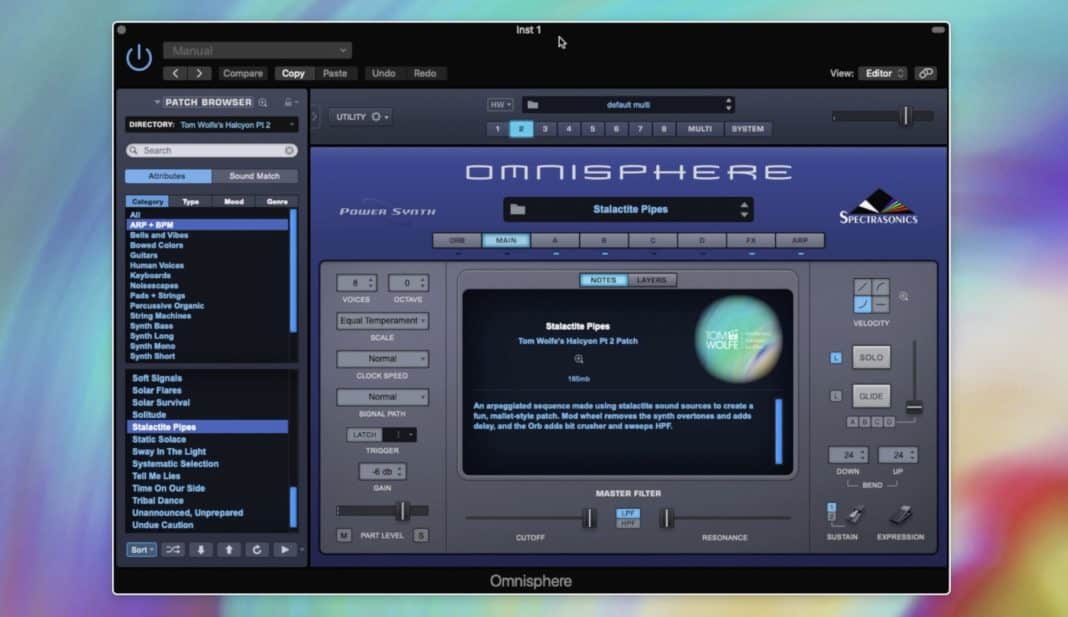 Creating A Patch In Omnisphere - Ambient Sequence - StrongMocha