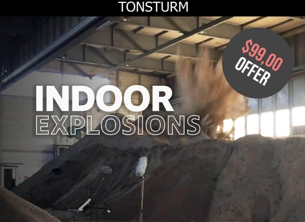 TONSTURM New INDOOR EXPLOSIONS Effects Library - StrongMocha