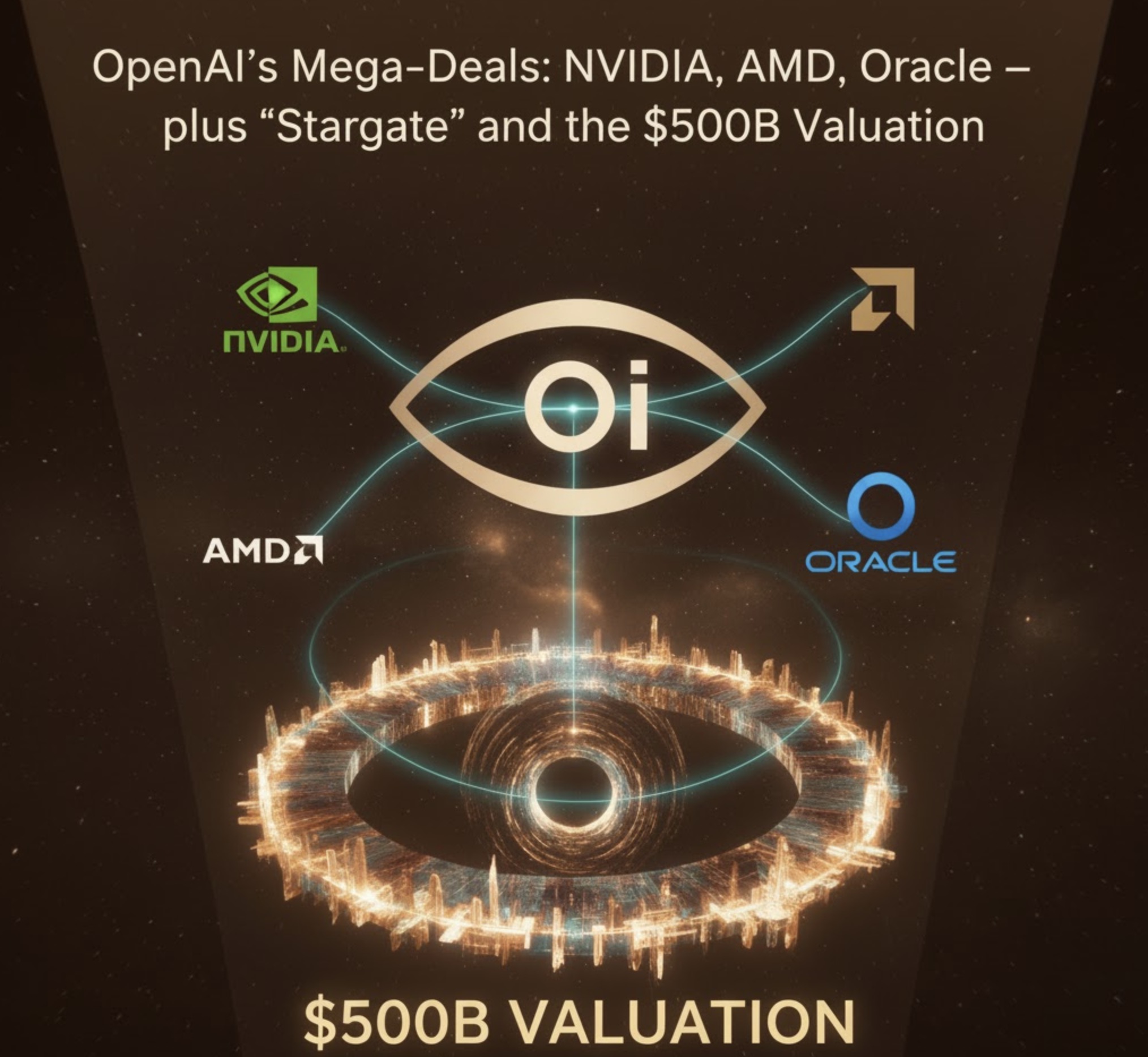 OpenAI’s Mega‑Deals: NVIDIA, AMD, Oracle — plus “Stargate” and the ...