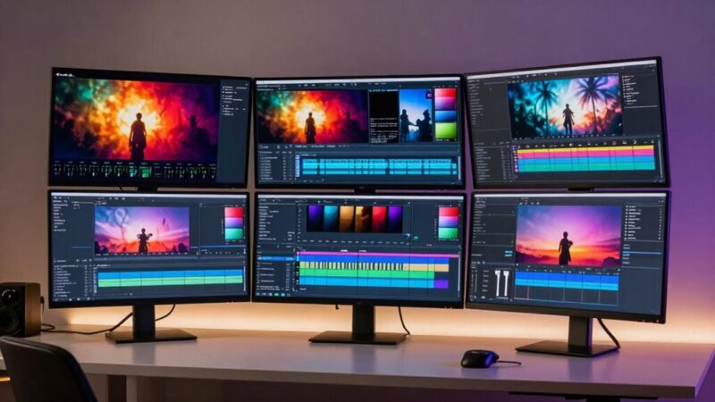 4 Top Monitors for Film Editing in 2026 - StrongMocha