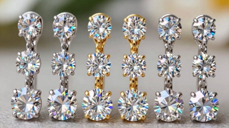 15 Best Diamond Simulant Earrings That Sparkle Like the Real Thing ...