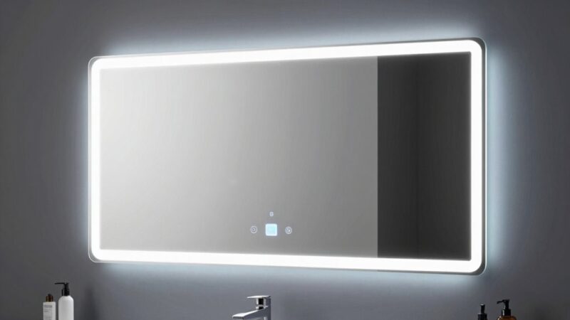 15 Best LED Mirror Smart Mirrors That Combine Style and Technology ...