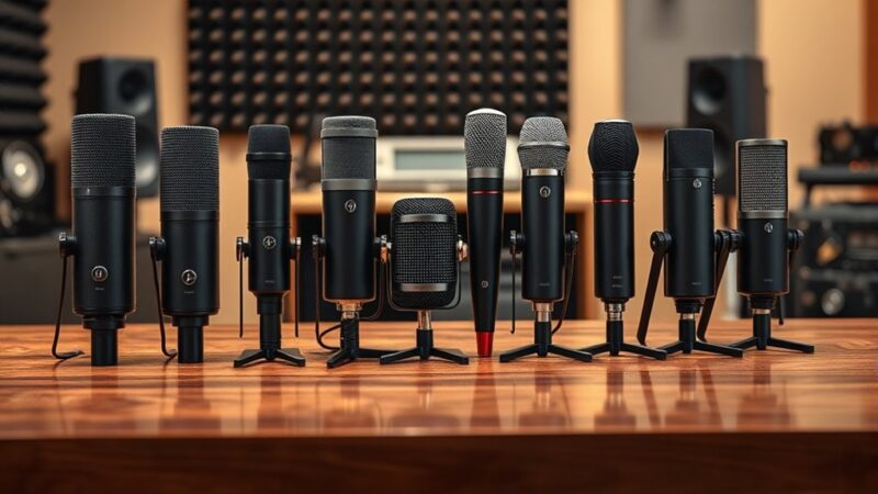 10 Best Professional Microphones for Studio and Live Performances in ...
