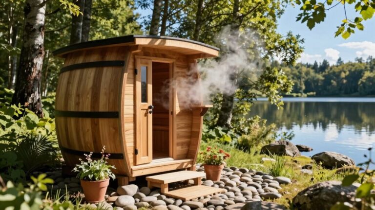 14 Best Outdoor Barrel Saunas to Elevate Your Relaxation Game - StrongMocha