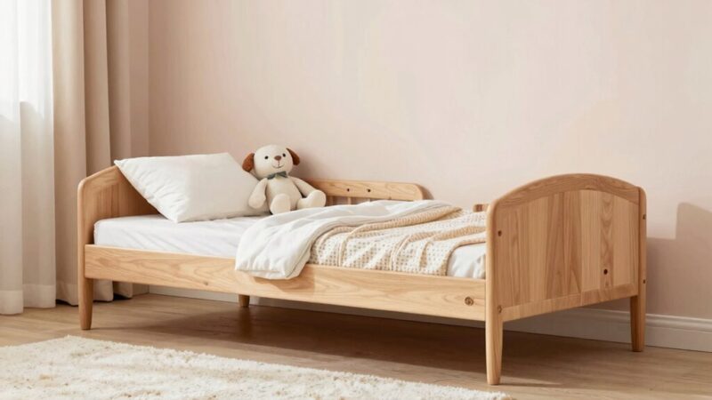 15 Best Wooden Toddler Beds That Are Safe and Stylish for Your Little ...